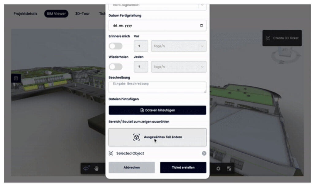 BIM Model Viewer with Integrated Ticketing System - TesseraX – Powered ...